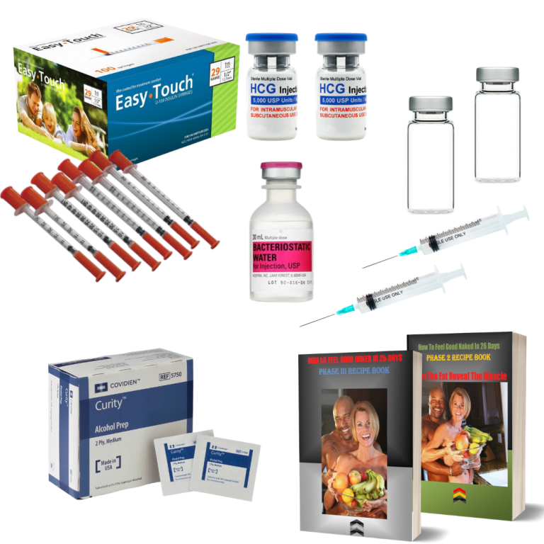 Complete 50-Day HCG Injection Kit – Mid-Length Fat Loss Protocol ...